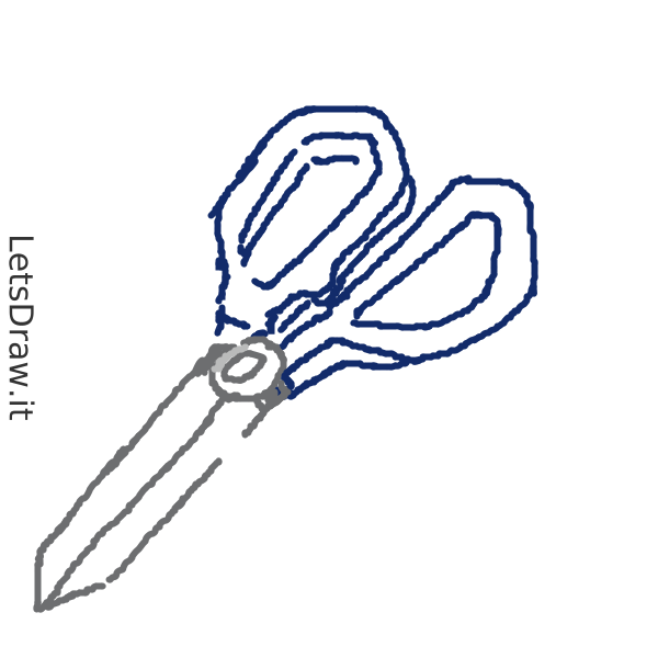 How to draw pair of scissors / bi8qtffu6.png / LetsDrawIt
