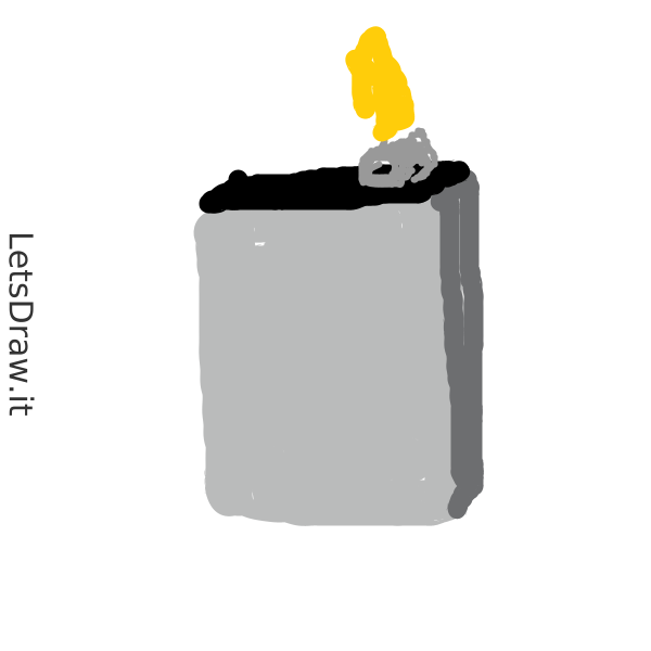 How to draw lighter / biz9qzmj4.png / LetsDrawIt