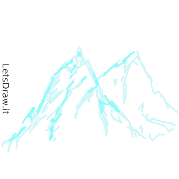 How to draw mountain / bmg7xd1tm.png / LetsDrawIt