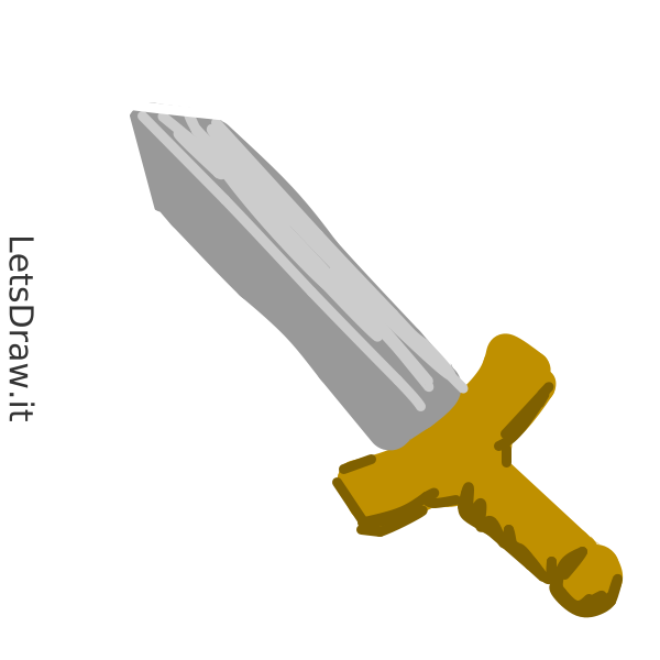 How to draw sword / bmojopg6.png / LetsDrawIt