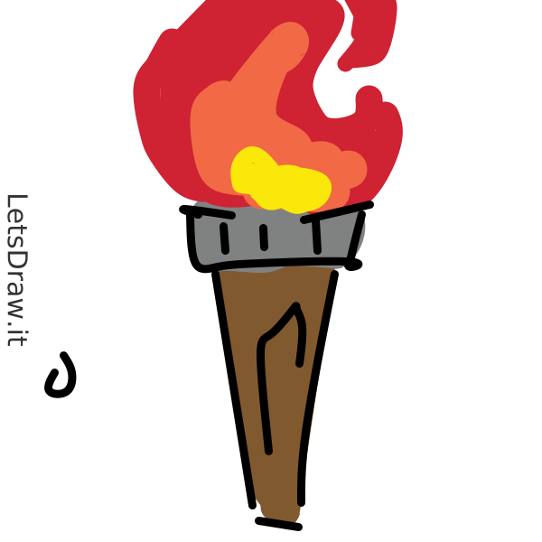 How to draw torch / bnbob6w7j.png / LetsDrawIt