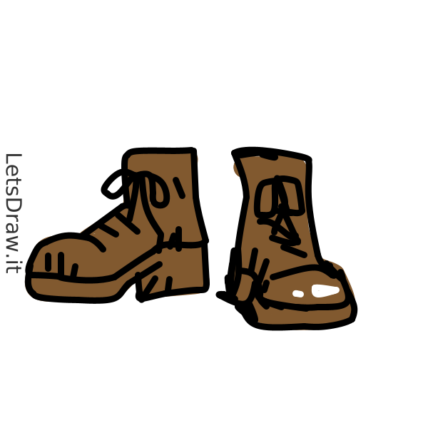 How to draw boots / bp8ogukb.png / LetsDrawIt