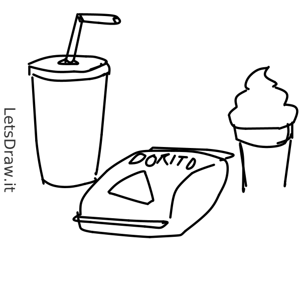 How to draw snack / bphe94ak.png / LetsDrawIt