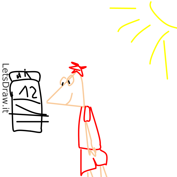 How to draw day / bsi18r34c.png / LetsDrawIt