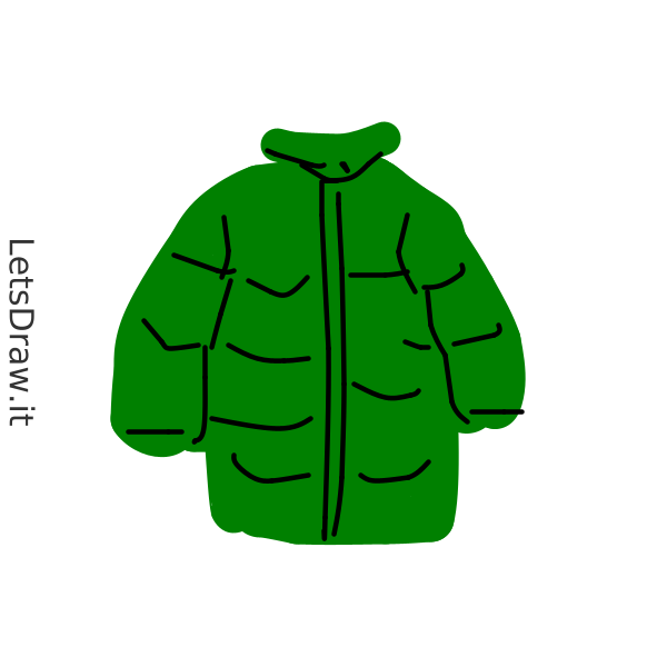 How to draw jacket / bsmreyrn.png / LetsDrawIt