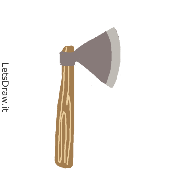 How to draw axe / btycqs95f.png / LetsDrawIt