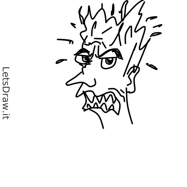 How to draw rage / bubodhiiz.png / LetsDrawIt
