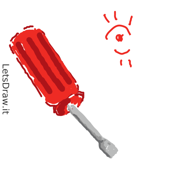 How to draw screwdriver / buq9tyky1.png / LetsDrawIt