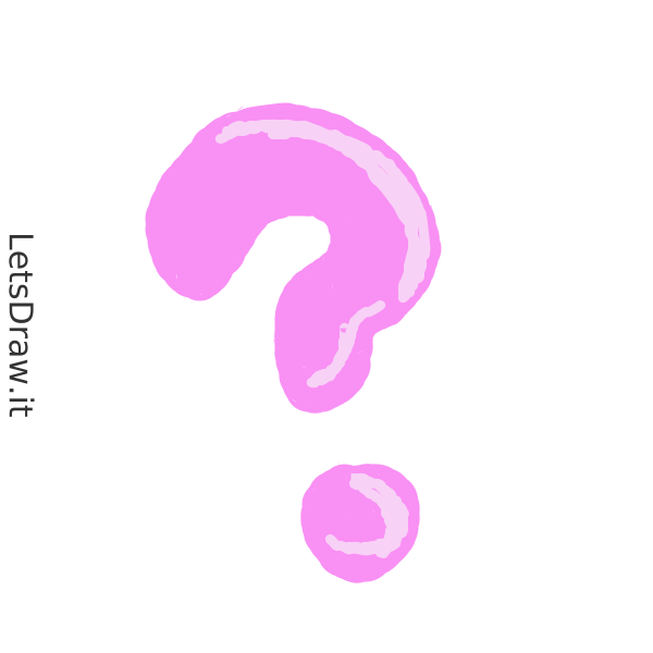 How to draw question mark / bw3e1qsgt.png / LetsDrawIt