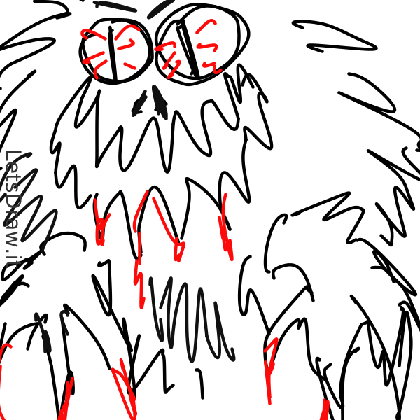 How to draw horror / bw74k9uf3.png / LetsDrawIt