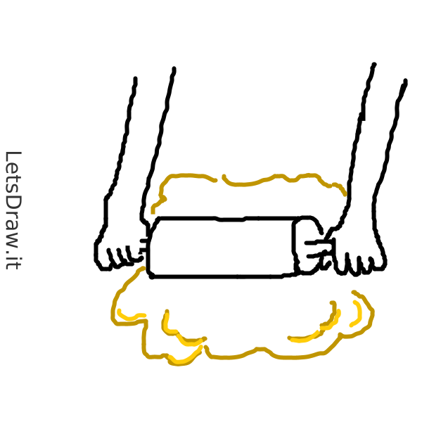 How to draw rolling pin / bwp4x9gm9.png / LetsDrawIt