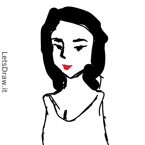 How to draw woman / bwr8n6dcg.png / LetsDrawIt