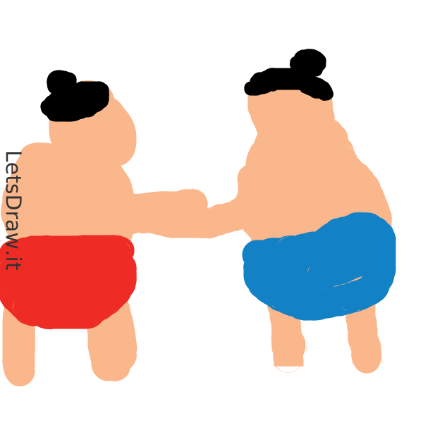 How to draw sumo / bxyxq1h51.png / LetsDrawIt