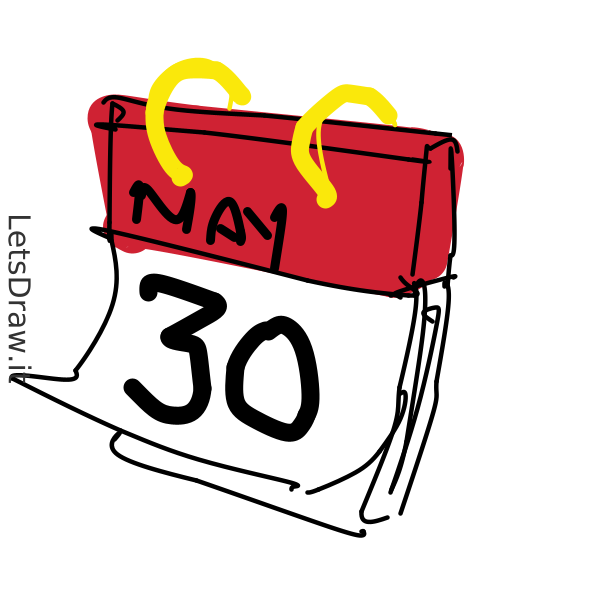 Kalender zeichnen / LetsDrawIt