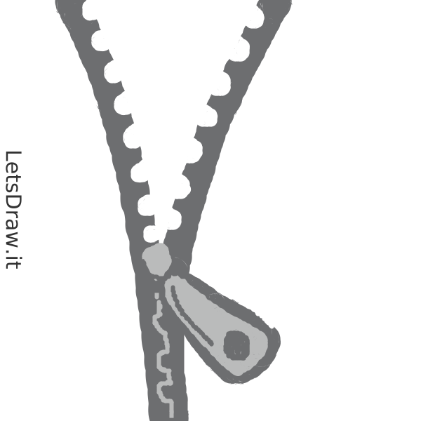 How to draw zipper / bzm4owk74.png / LetsDrawIt