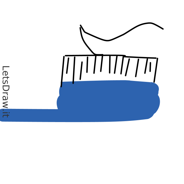 How to draw toothpaste / bznxng4tj.png / LetsDrawIt
