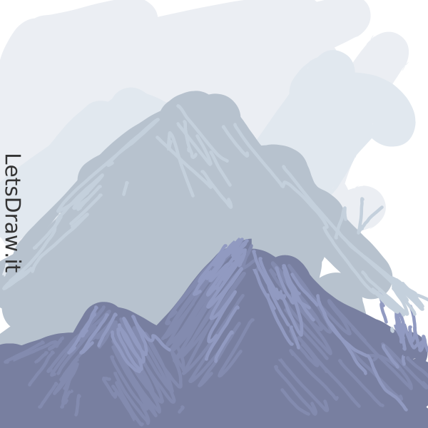 How to draw Mountains / c1yktdg46.png / LetsDrawIt
