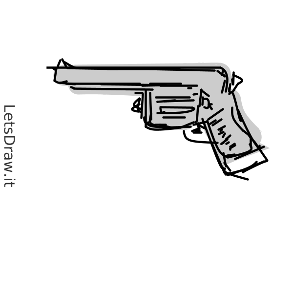 How to draw revolver / c3ayt9zn.png / LetsDrawIt