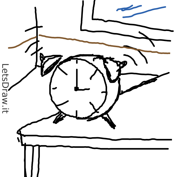 How to draw clock / cbn1gkeo.png / LetsDrawIt