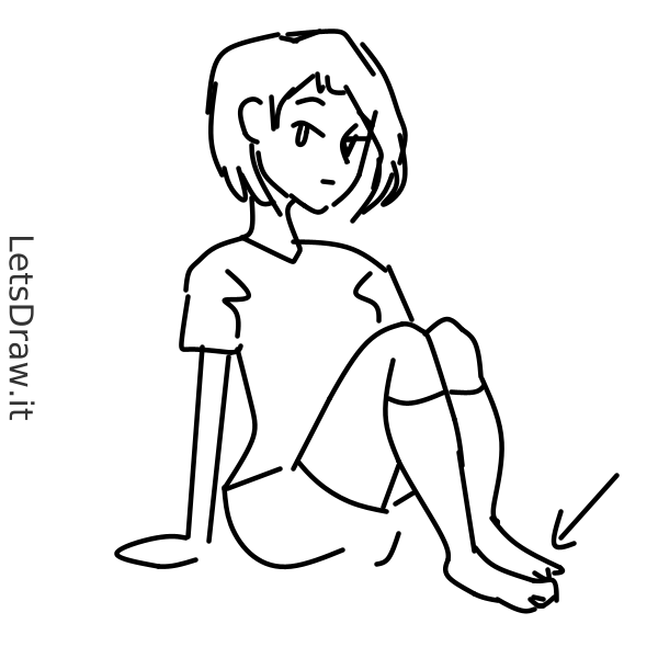 How to draw toe / ccdb8rnts.png / LetsDrawIt