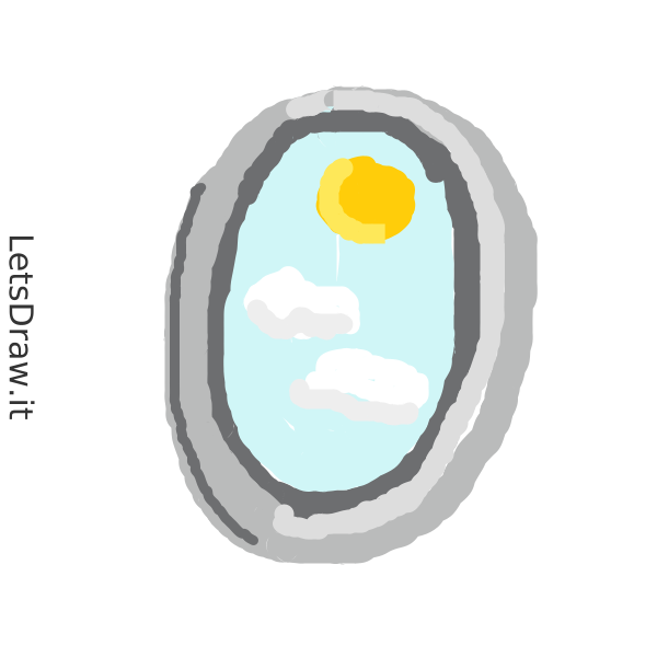 How to draw view from an airplane window / cecjoq11y.png / LetsDrawIt