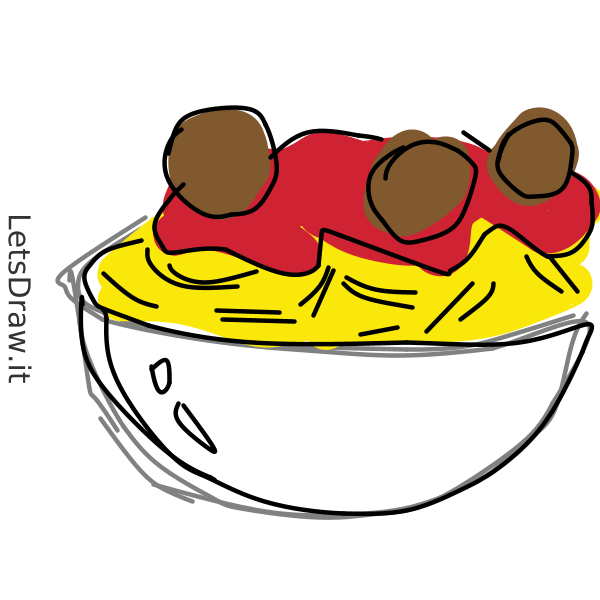 How to draw spaghetti / cfq6nyfmp.png / LetsDrawIt