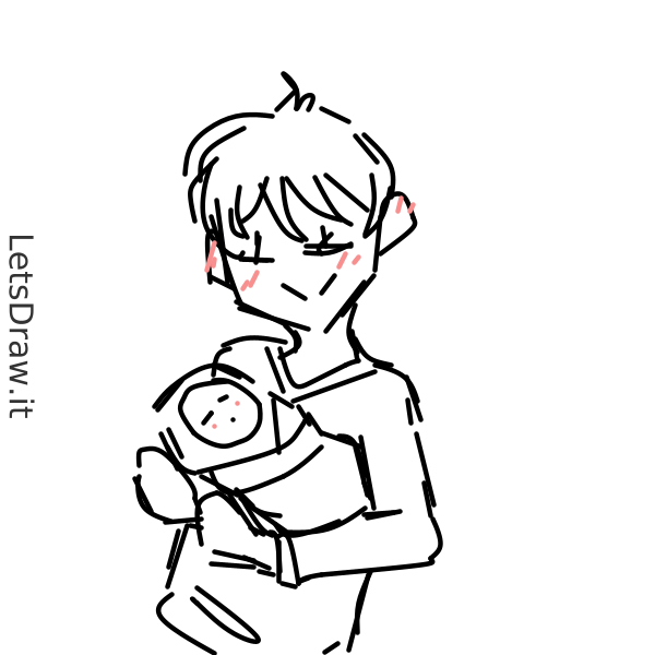 How to draw daddy / chmpk3mw3.png / LetsDrawIt