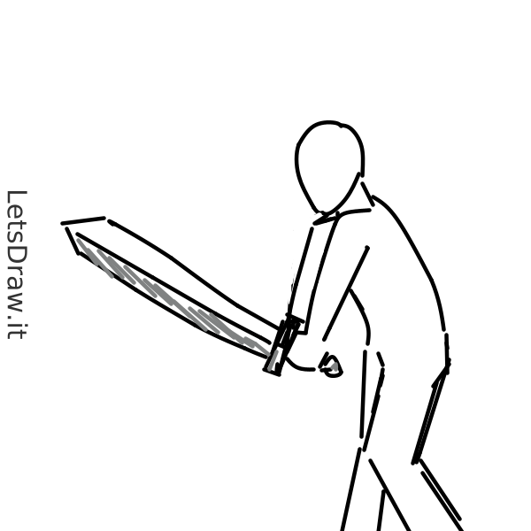 How to draw Swords / ciscbj6fb.png / LetsDrawIt