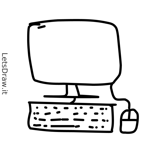 How to draw computer / cjwhcrzii.png / LetsDrawIt