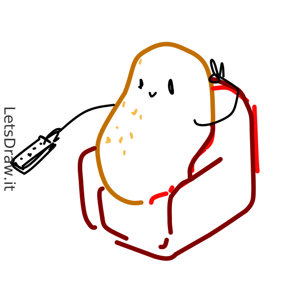 How to draw potato / cn3xp1sh3.png / LetsDrawIt