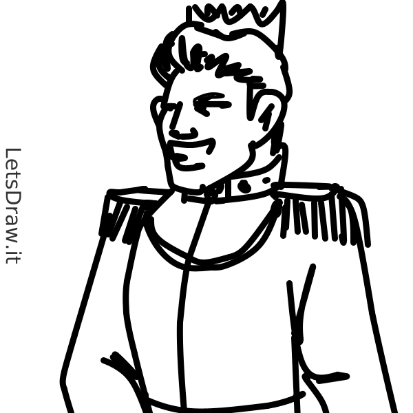 How to draw prince / cnwwg813.png / LetsDrawIt