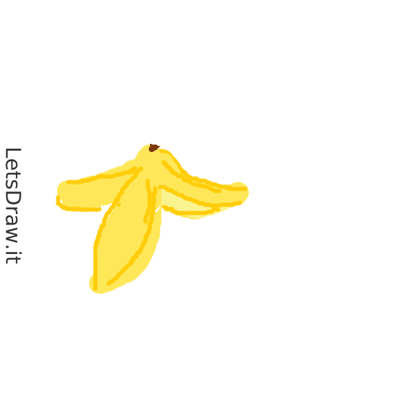 How to draw banana peel / ct6ionass.png / LetsDrawIt