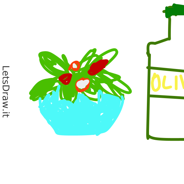 How to draw salad / cua3pjib5.png / LetsDrawIt