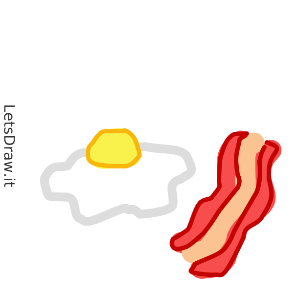 How to draw breakfast / cud3j16ms.png / LetsDrawIt