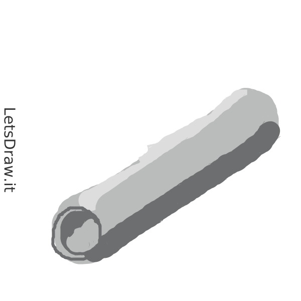How to draw pipe / cusht7588.png / LetsDrawIt