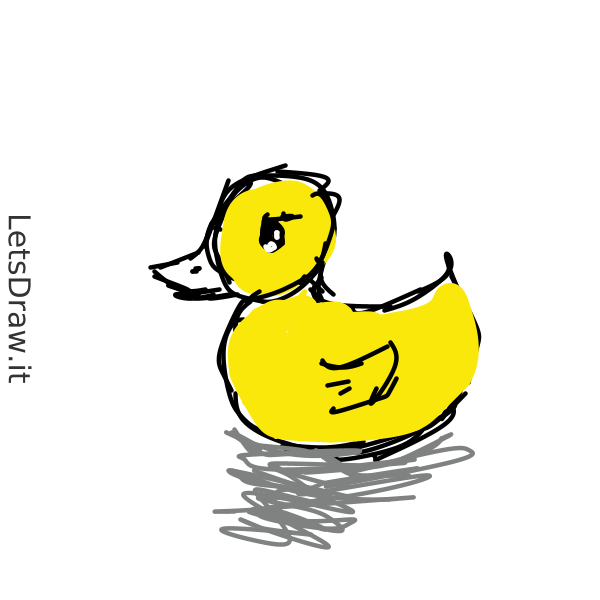How to draw rubber duck / cwd8bu4jc.png / LetsDrawIt