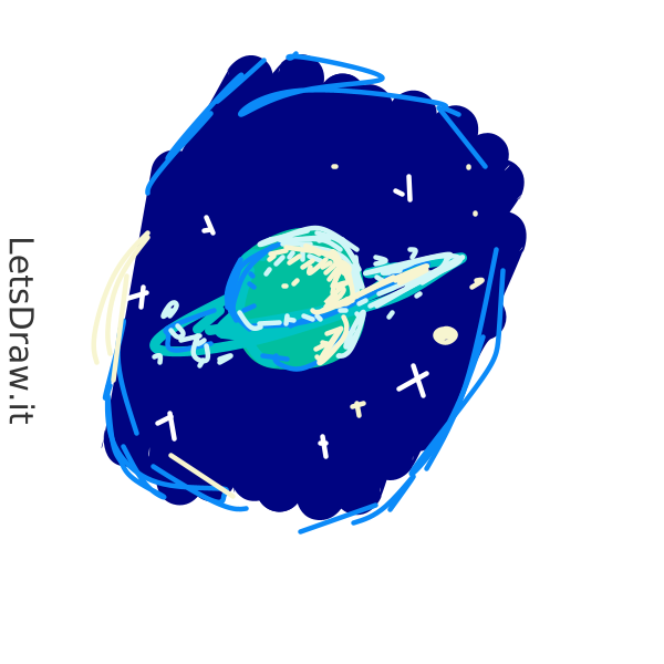 How to draw planet / cxiumub4i.png / LetsDrawIt