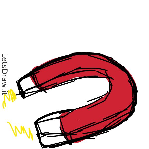 How to draw magnet / cy6wnfzie.png / LetsDrawIt