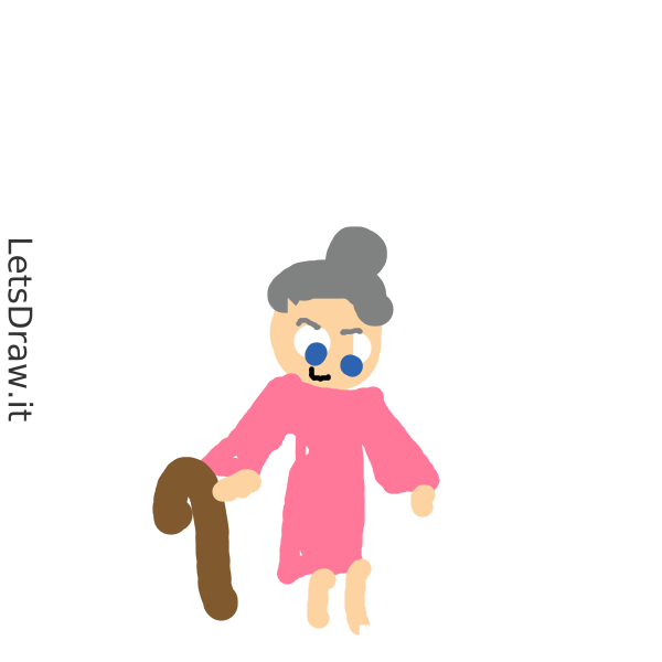 How to draw grandma / cyfmktgqd.png / LetsDrawIt