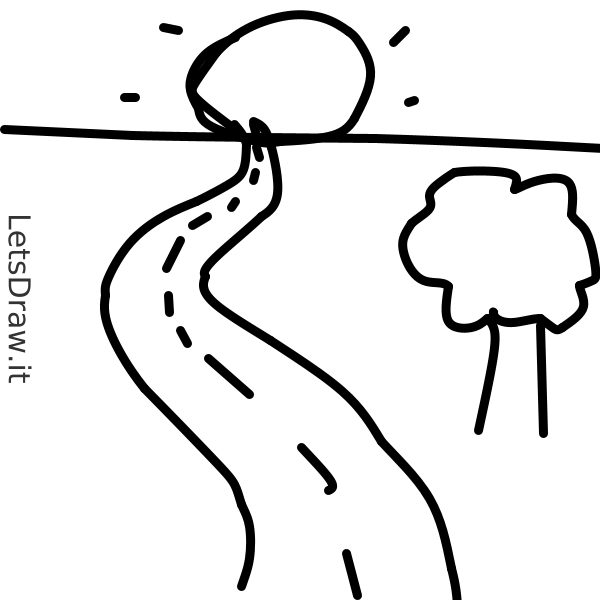 How to draw road / d1i4gz4j.png / LetsDrawIt