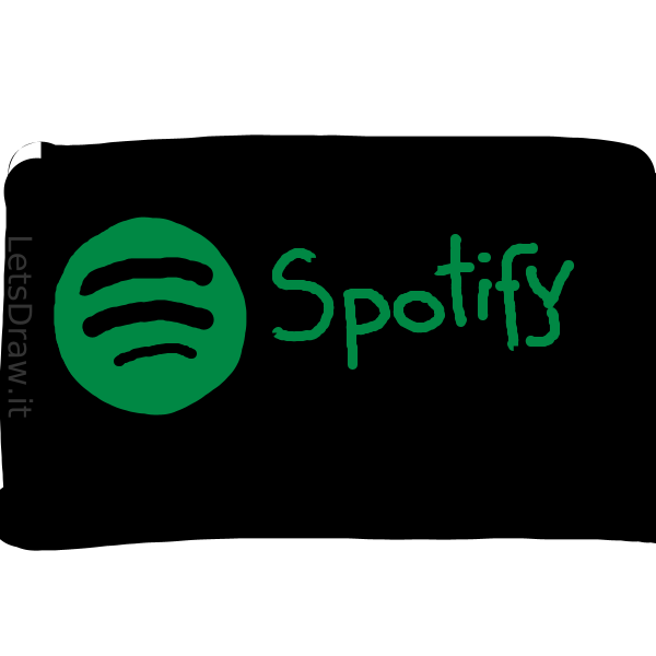 How to draw Spotify / d1w3tdqzc.png / LetsDrawIt