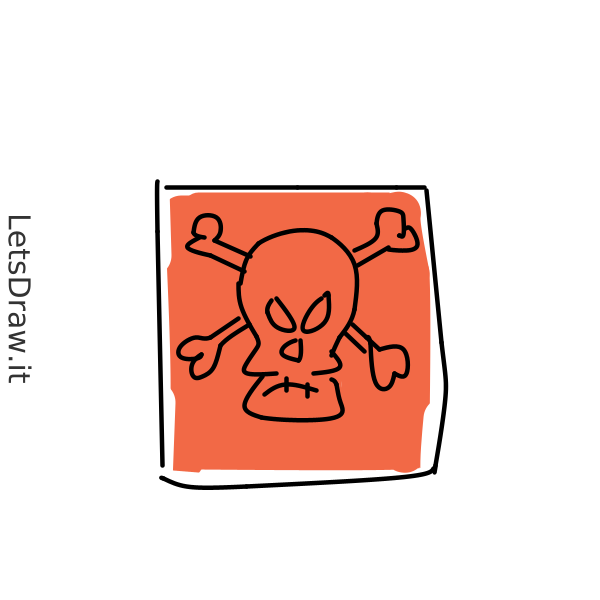 How to draw danger / d4nt79g3.png / LetsDrawIt