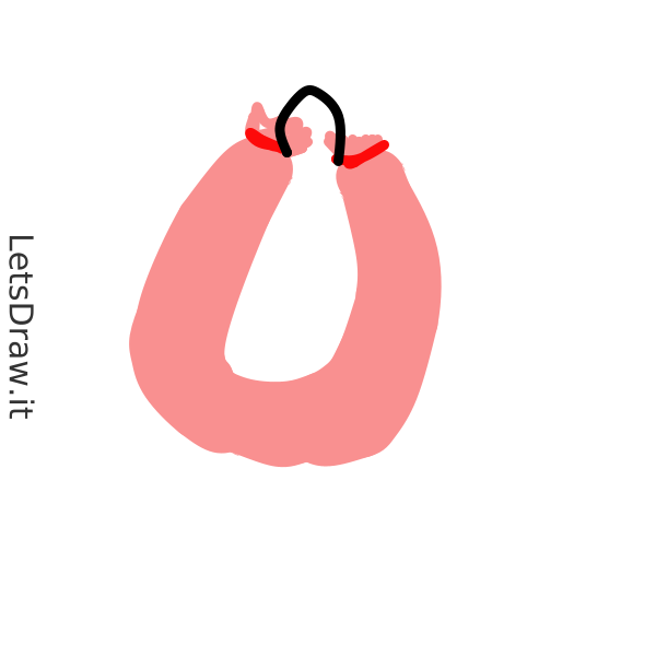 How to draw sausage / d9i8c48kr.png / LetsDrawIt