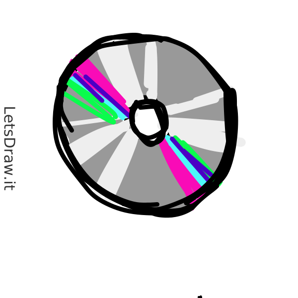 How to draw CD/DVD / d9npmc1b6.png / LetsDrawIt