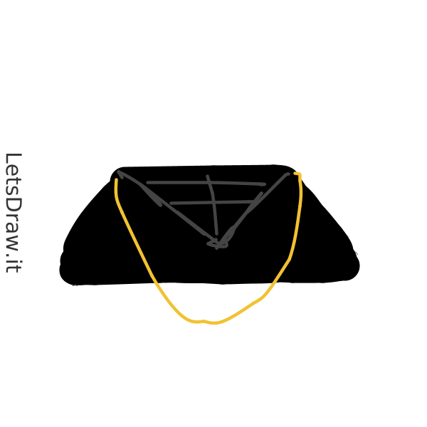 How to draw handbag / dadhn3rjm.png / LetsDrawIt