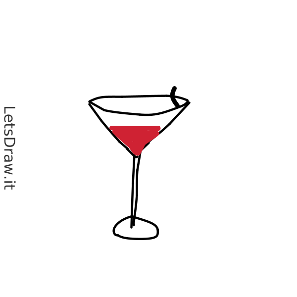 How to draw cocktail / dawntozs.png / LetsDrawIt