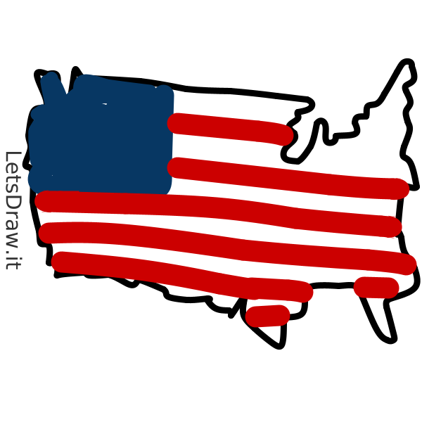 How to draw america / dcczg7sx1.png / LetsDrawIt
