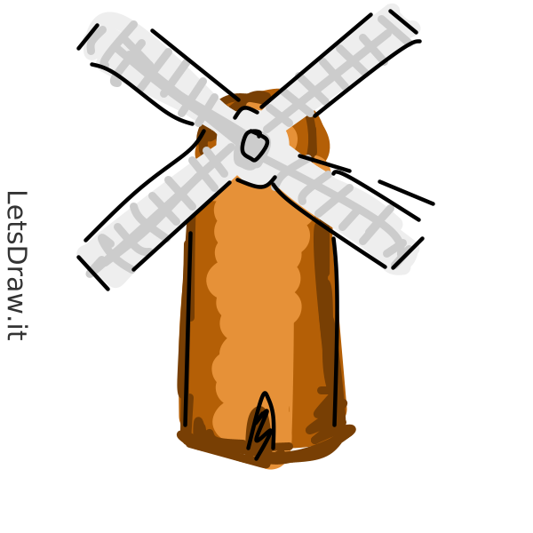 How to draw windmill / df4yeuzob.png / LetsDrawIt