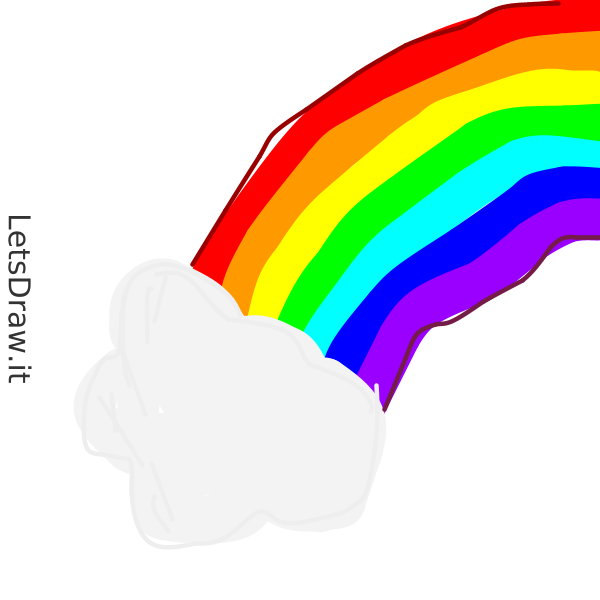 How to draw rainbow / df6dry5wd.png / LetsDrawIt