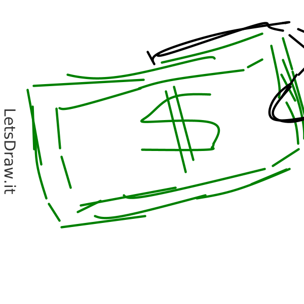 How to draw dollar / dfrid3pjc.png / LetsDrawIt
